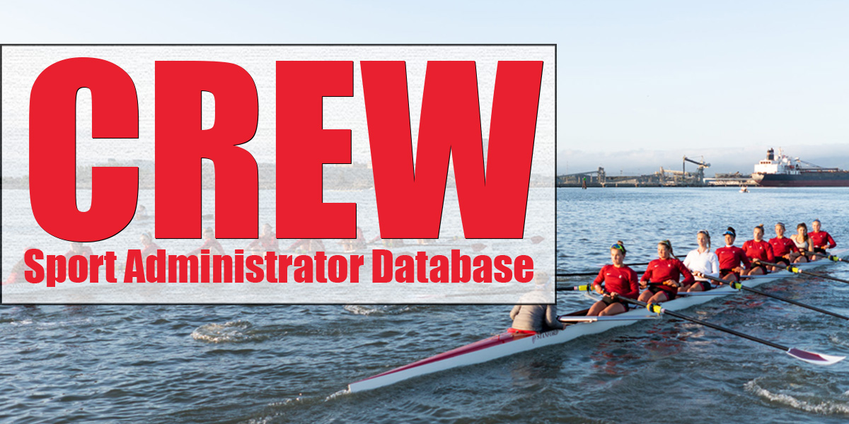 Crew Sport Administrator Database | College Athletics News | D1 ticker