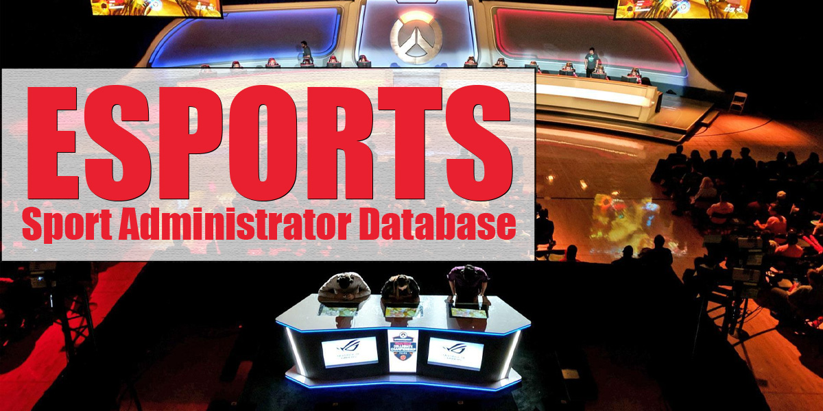 Esports Sport Administrator Database | College Athletics News | D1 ticker