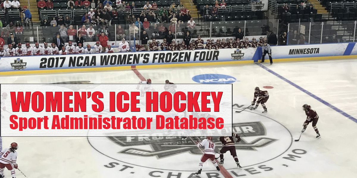 Women’s Ice Hockey Sport Administrator Database - D1.ticker