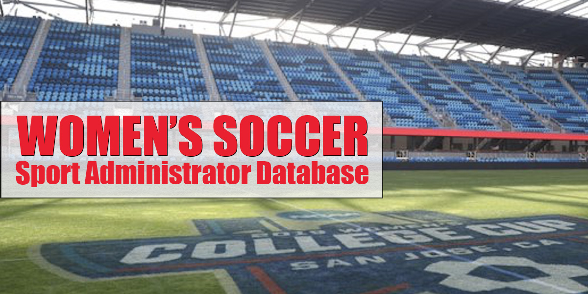 Women’s Soccer Sport Administrator Database | College Athletics News ...